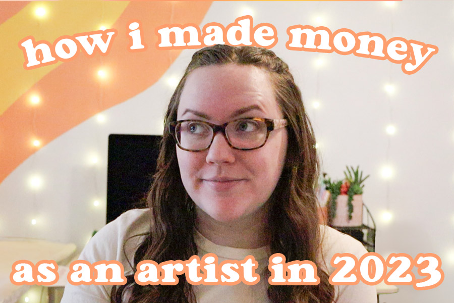 How I Made Money as an Artist in 2023 | Small Business Money
